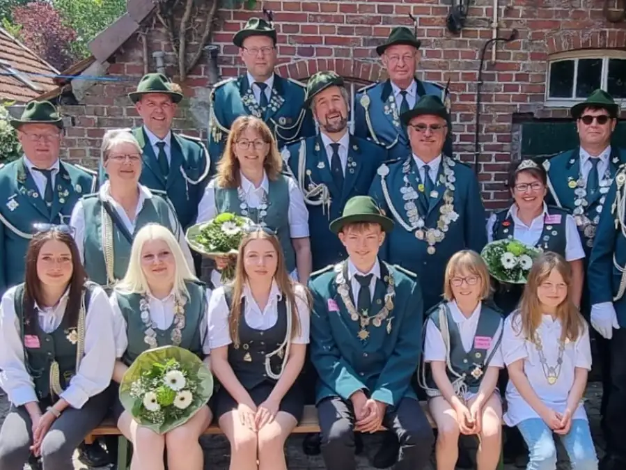 In Wiesedermeer wird am Wochenende Schützenfest gefeiert. Die Amtszeit ...