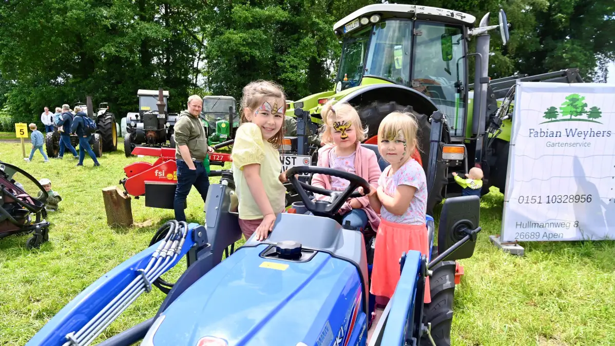 ag des offenen Hofes im Ammerland: Familie Harms lockt 2500 Besucher