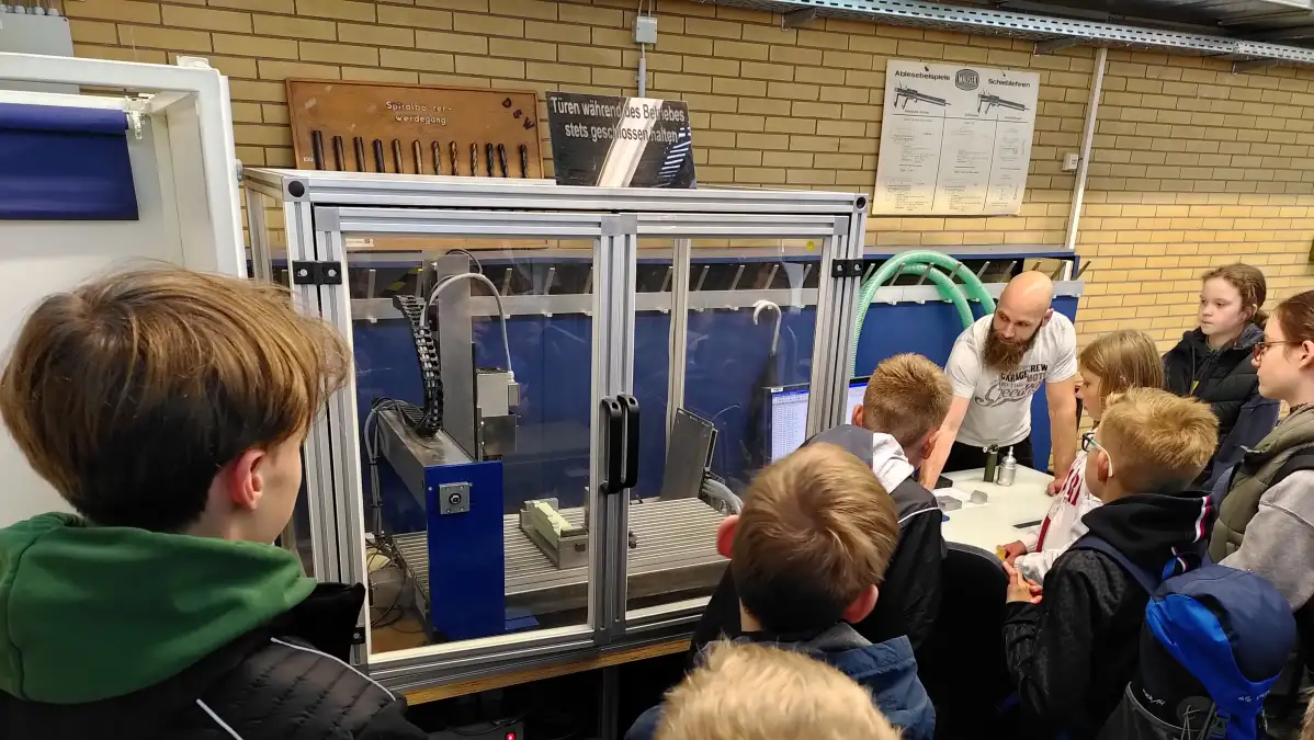 MINT-Workshop vom Schülerforschungszentrum Nordwest „Xperiment!“ an IGS ...