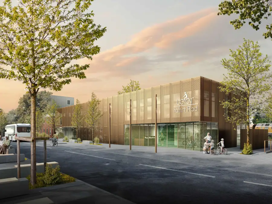 Bahnhof Leer: Die Fahrradstation steht kurz vor dem Baubeginn