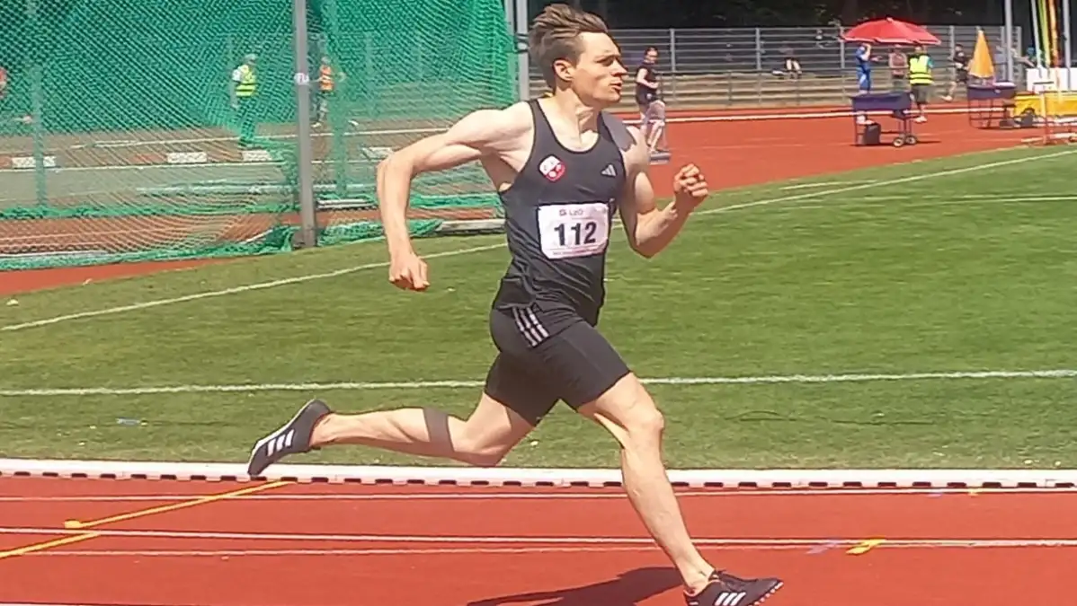 Deutsche Leichtathletik-Meisterschaft: Volker Kinast sprintet auf Platz 16