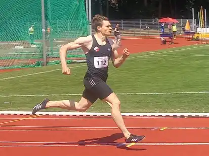 Deutsche Leichtathletik-Meisterschaft: Volker Kinast sprintet auf Platz 16