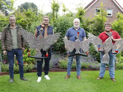 Schützenverein Hubertus Scharrel: Adler für Königsschießen sind fertig ...