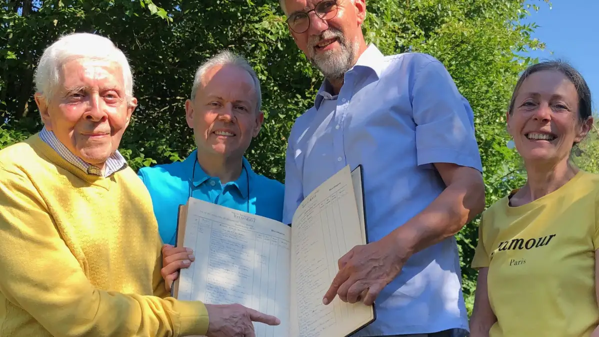 Paul Van der Sijpt sucht auf Wangerooge Spuren seines Vaters Albert