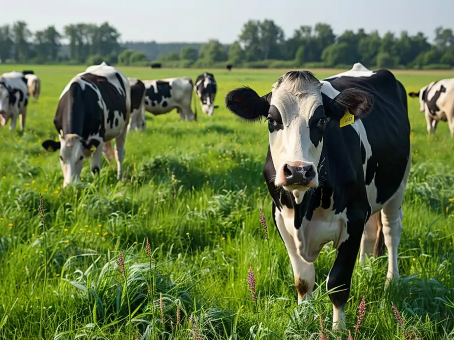 Über Milchkühe und Rinder in Niedersachsen schreibt Sandra Binkenstein ...
