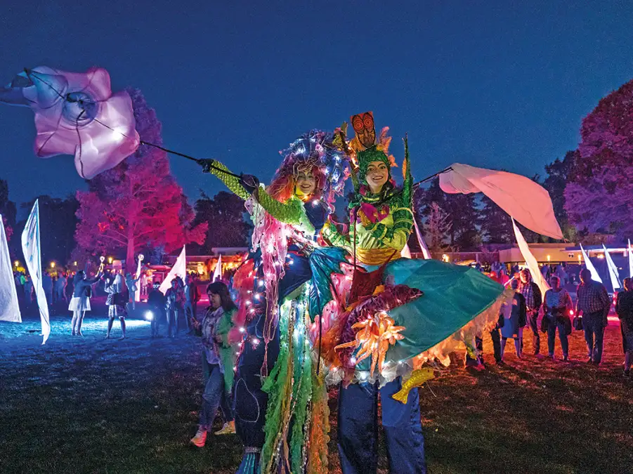 Lichternacht Bad Zwischenahn: Farbenfrohes Spektakel am Meer mit DLRG Fackelschwimmen