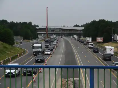 A1 bei Lohne: Vollsperrung wegen Markierungsarbeiten am Mittwochabend