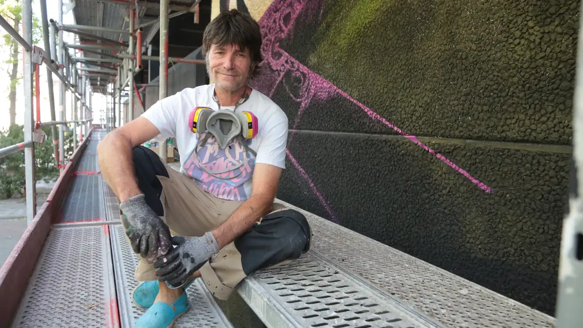 Spray-Watt-Graffiti-Festival in Wilhelmshaven: Parkhaus am Jadezentrum ...