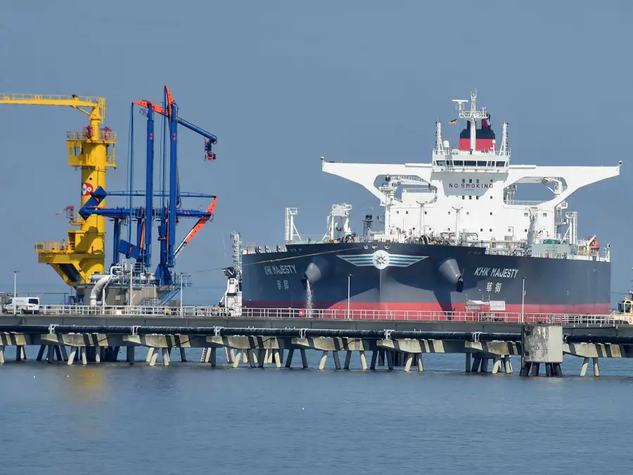 Rohöl aus den USA: VLCC „KHK Majesty“ liefert in Wilhelmshaven an