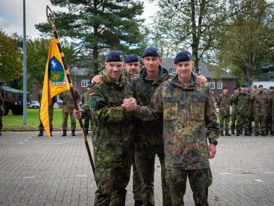 Objektschutzregiment in Friesland: Staffelwechsel bei der Luftwaffe