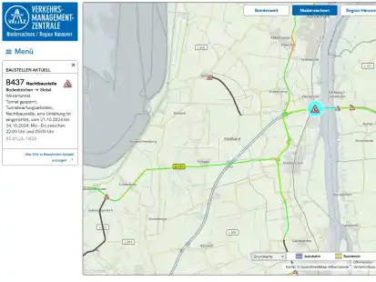 Wesertunnel Sperrung Heute