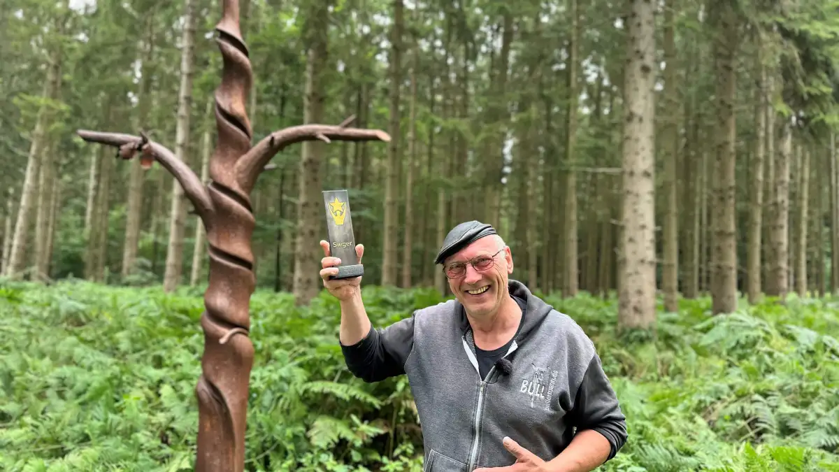 Deutscher Metallbaupreis: Friesoyther Schmiedemeister Alfred Bullermann ...