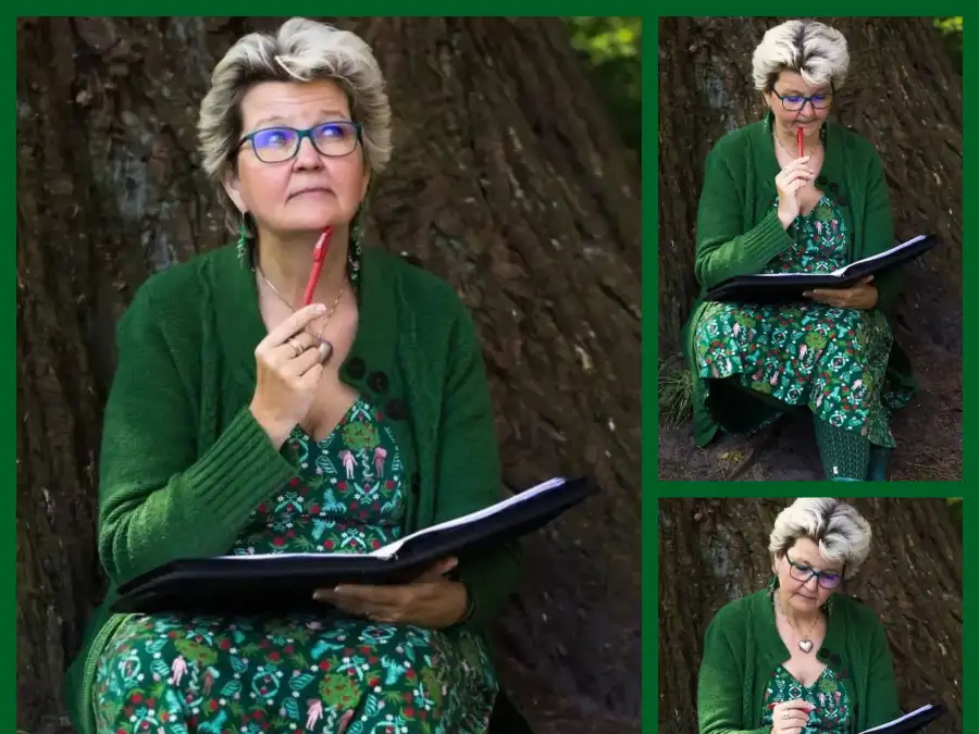 Martina Belling aus Kleefeld (Gemeinde Edewecht) ist Glückslehrerin und ...