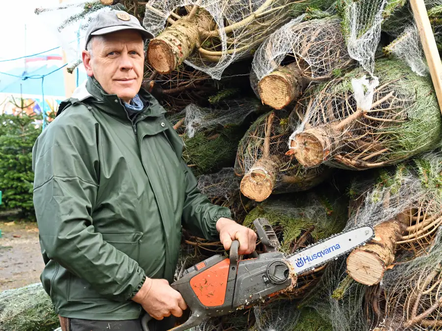 Sauerländer in Wilhelmshaven: Weihnachtsbaumverkäufer Peter Stracke ...