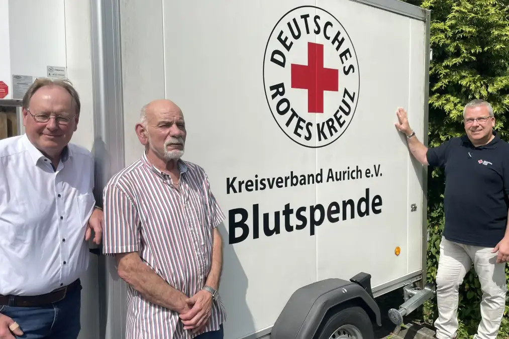 Blutspende in Aurich: DRK-Mobil macht Station an der Ubbo-Emmius-Klinik