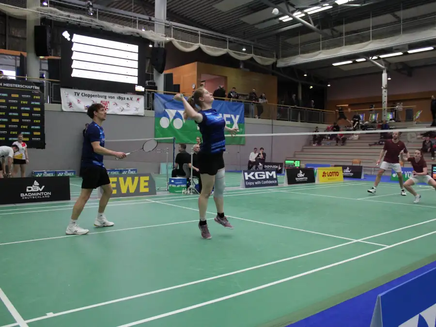 Deutsche Badminton-Meisterschaften: So lief der erste Tag in Cloppenburg