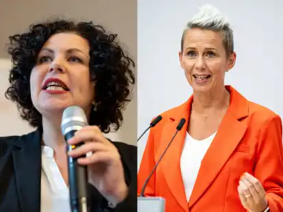 Bundestagswahl 2025: Amira Mohamed Ali (BSW) und Silvia Breher (CDU) in Oldenburg in NWZ-Wahlarena