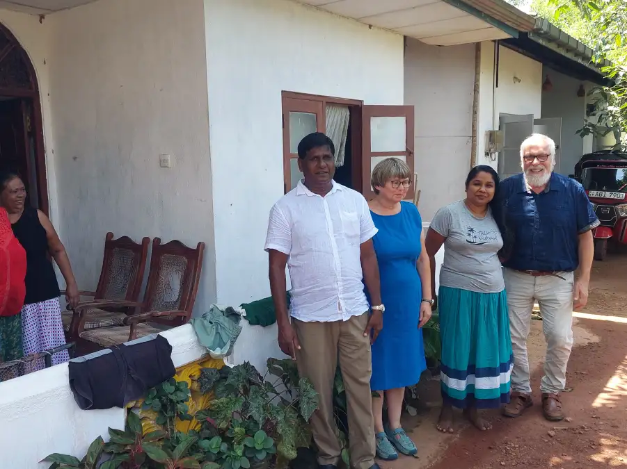 Klein Zetel in Sri Lanka: Zeteler besucht