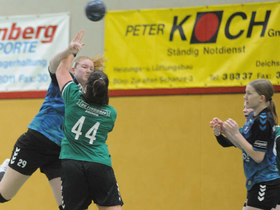 Handball: HSG Unterweser gewinnt gegen Findorff II in Landesliga der Frauen