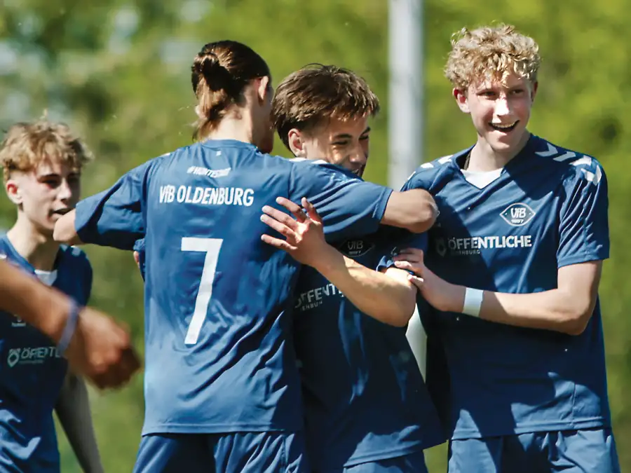 VfB Oldenburg: B-Junioren machen Schritt in Richtung Regionalliga – A ...