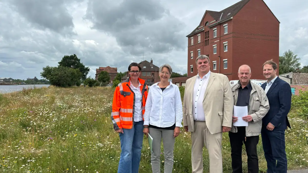 Wilhelmshaven: Erholungsräume am Handelshafen durch Baumaßnahmen schaffen