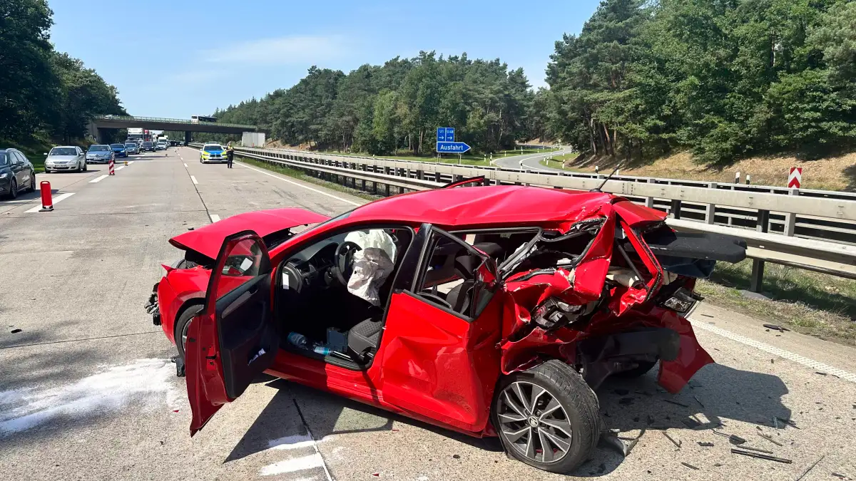 A1 Unfall Wildeshausen