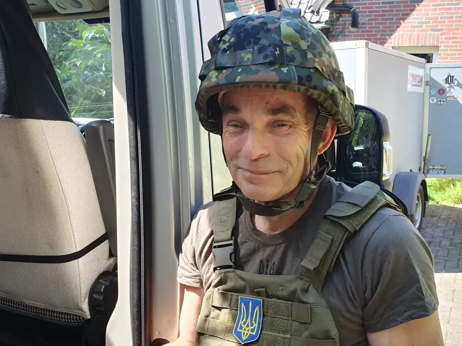 Hilfstransport in die Ukraine: Carsten Brucks aus Osterscheps ...