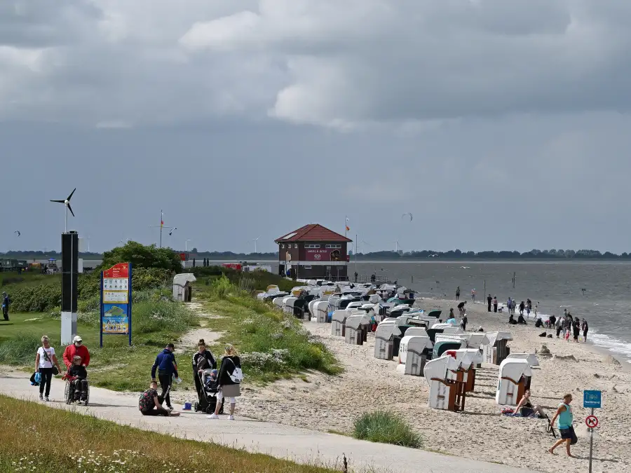 Küstenschutz in Hooksiel: So könnte sich der Badestrand bald verändern