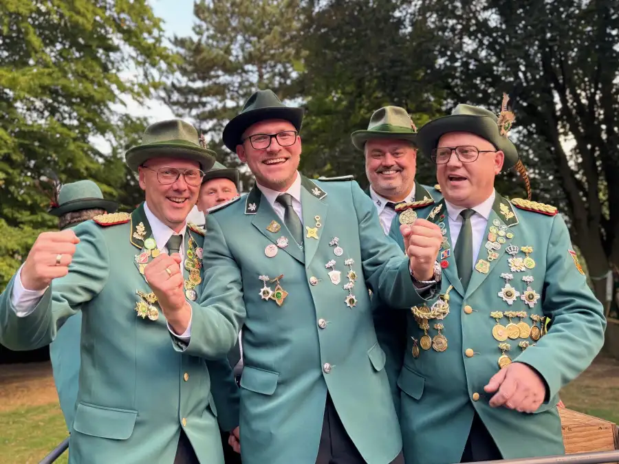 Bürgerschützenfest in Cloppenburg: Christian Thomas neuer König