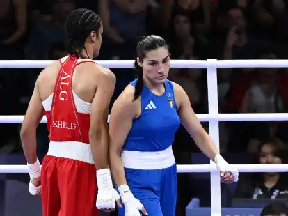 Boxerin wehrt sich gegen Hass nach Geschlechter-Debatte