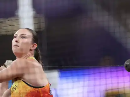 Ruppert verpasst Medaille klar - Hammerwerferin Kuhn Neunte