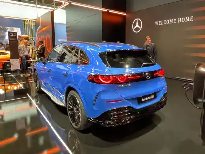 Mercedes: Neuer GLC EQ beeindruckt mit 2,4 Tonnen Anhängelast und großem Innenraum