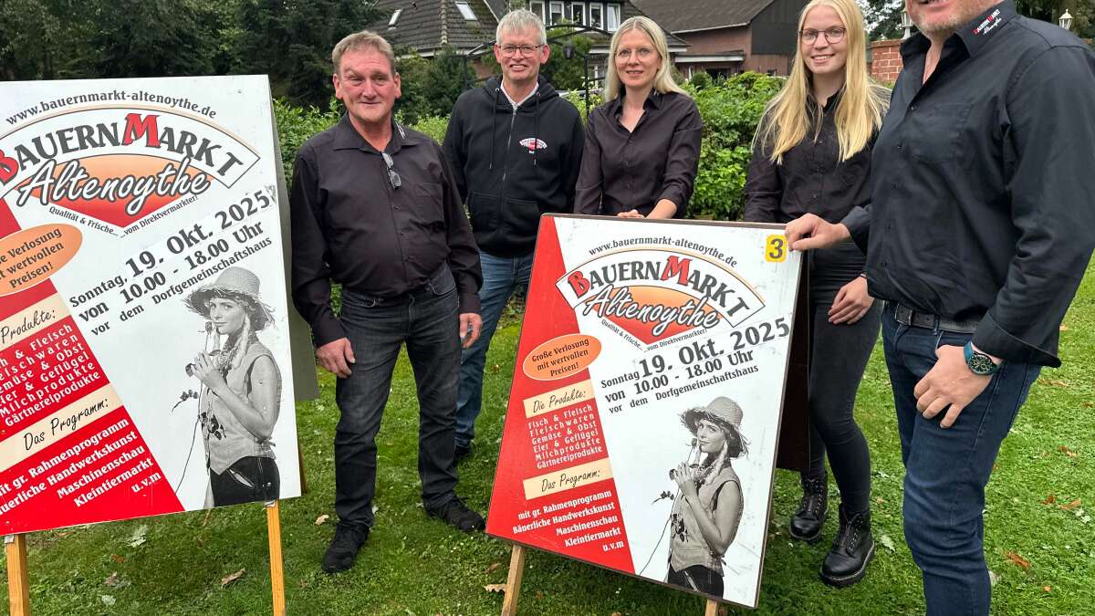 Neue und bekannte Aussteller: Das hat der Altenoyther Bauernmarkt in ...