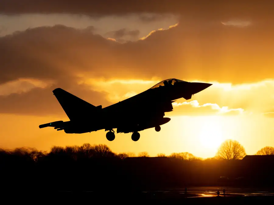 Eurofighter in Wittmund: Alarm in Rumänien wegen Drohnen an Ukraine-Grenze