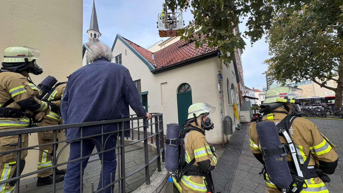 Feuerwehreinsatz am Oldenburger Lappan