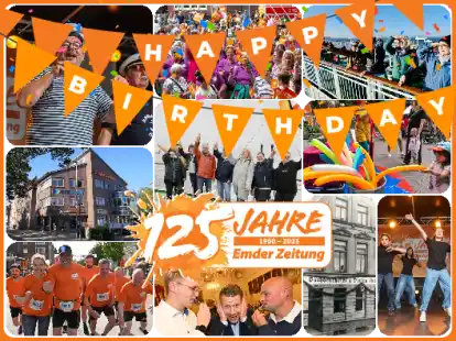 Jubiläum in Emden: 125 Jahre Emder Zeitung feiern mit Lesern