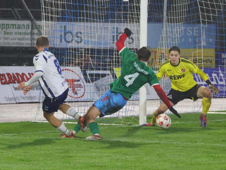 VfB Oldenburg: Chancenwucher und Schäfer-Doppelpack gegen Norderstedt