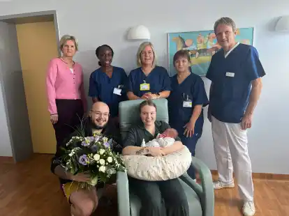 Geburten in Varel: 600. Baby des Jahres im St.-Johannes-Hospital geboren
