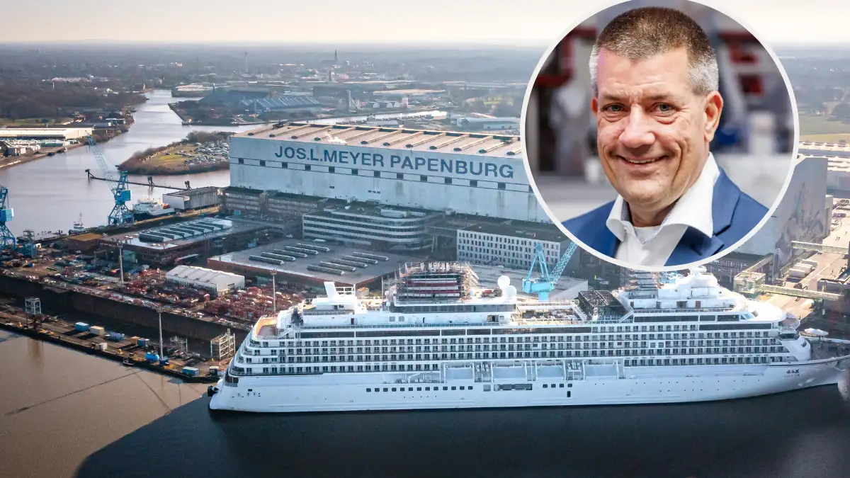 Meyer Werft in Papenburg: Neuer CEO André Walter übernimmt Führung ...