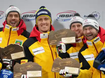 Lochner fängt Friedrich im Viererbob-Weltcup noch ab
