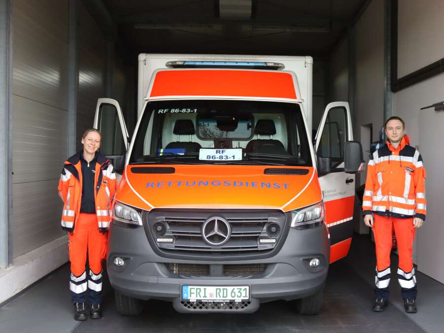 Rettungswache Friesland: So läuft der Dienst über Weihnachten