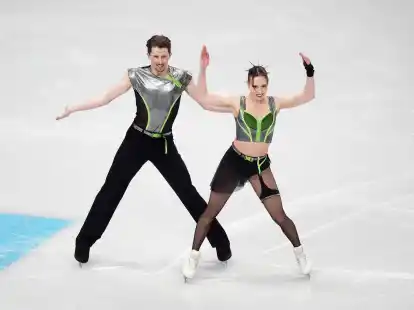 Deutsche Eistänzer im EM-Finale - Franzosen führen