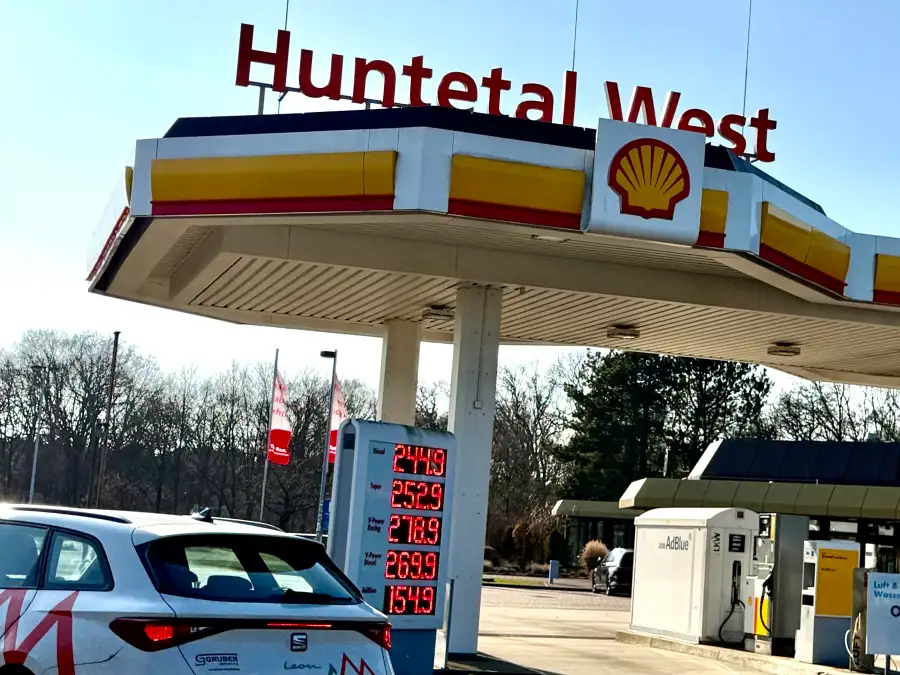 Rasthof Huntetal A29 Tankstelle: Hier ist das Benzin bundesweit am ...