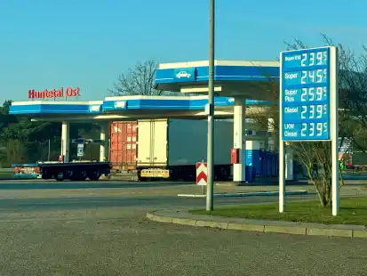Rasthof Huntetal A29 Tankstelle: Hier ist das Benzin bundesweit am ...