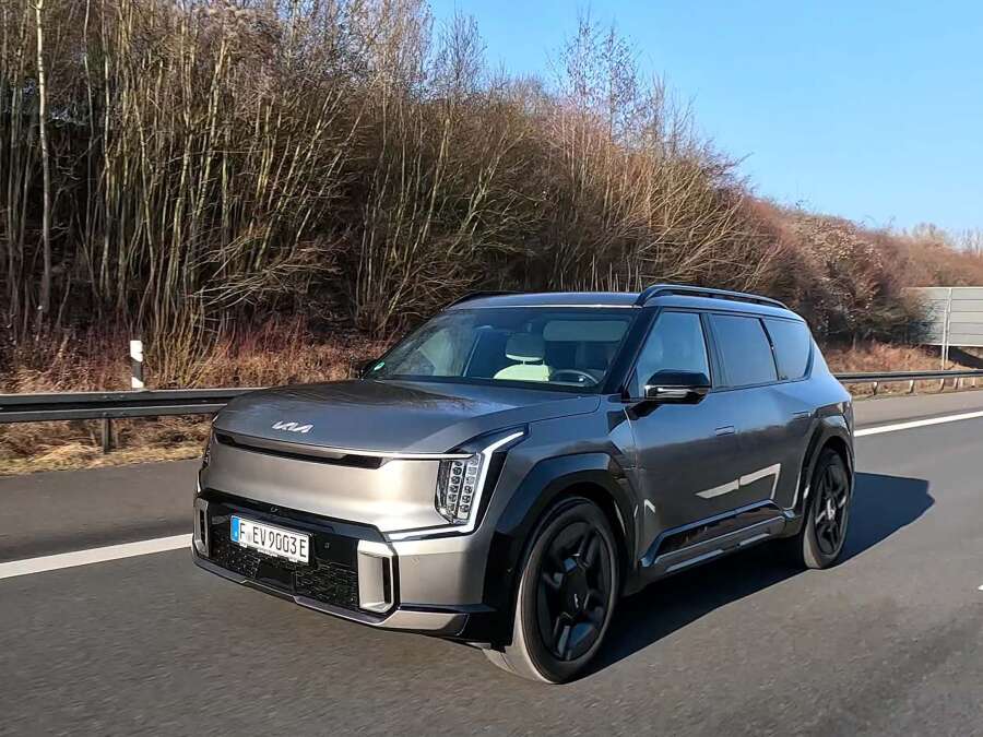Kia EV9 im Test: Großes Elektro-SUV punktet mit Komfort und Ladeleistung