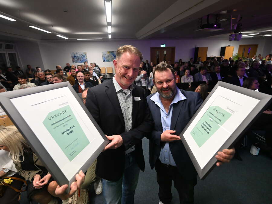 Wirtschaftsempfang in Ganderkesee: Unternehmenspreise für Forellen-Abel ...