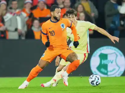 Niederlande mit Routinier Depay zur Fußball-WM