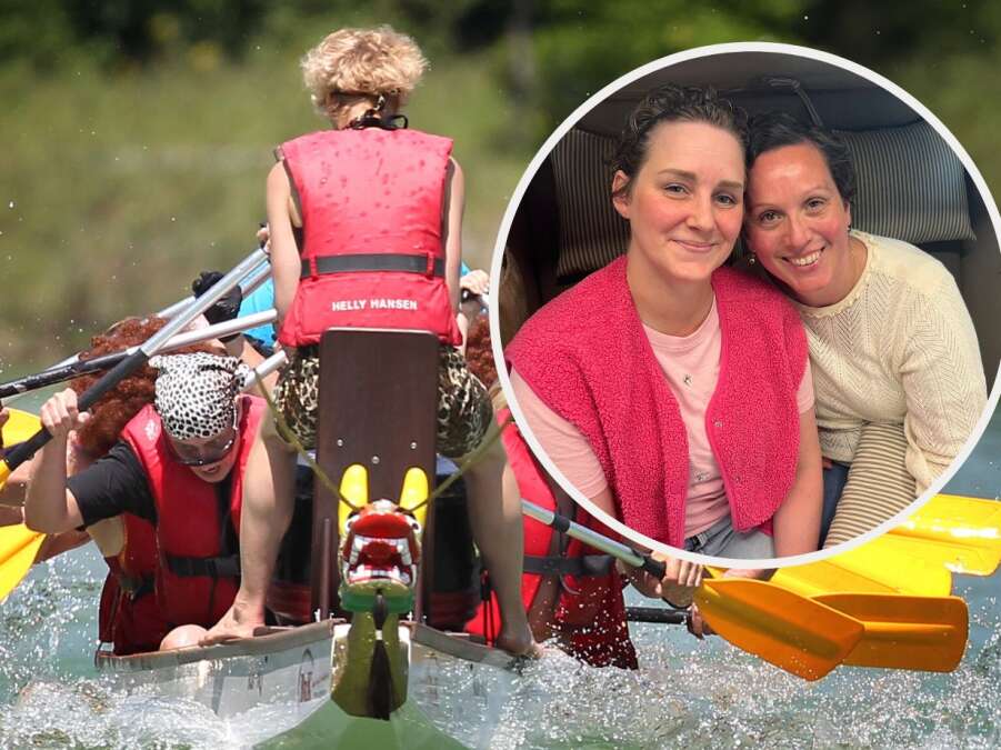 Pinke Drachenbootgruppe in Oldenburg: Frauen mit und nach Brustkrebs ...