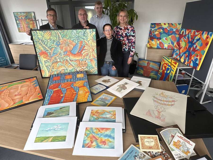 Kunstnachlass in Oldenburg: Tausende Werke von Friedel Schmidt gesichert